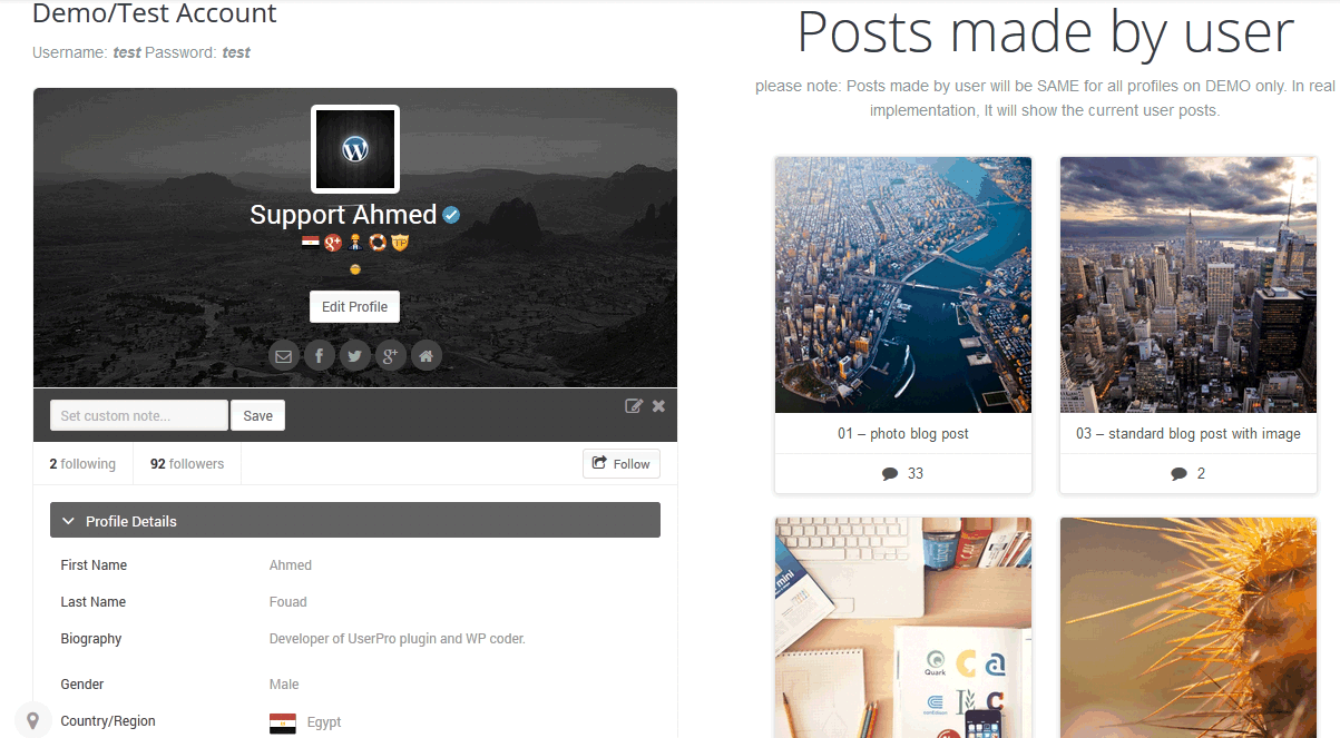 UserPro - Community and User Profile WordPress Plugin by DeluxeThemes